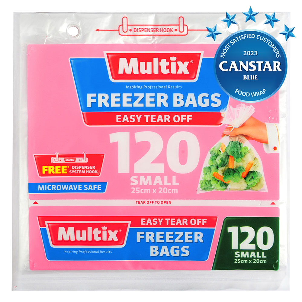 Multix Freezer Bags Small 120 pack - Multix